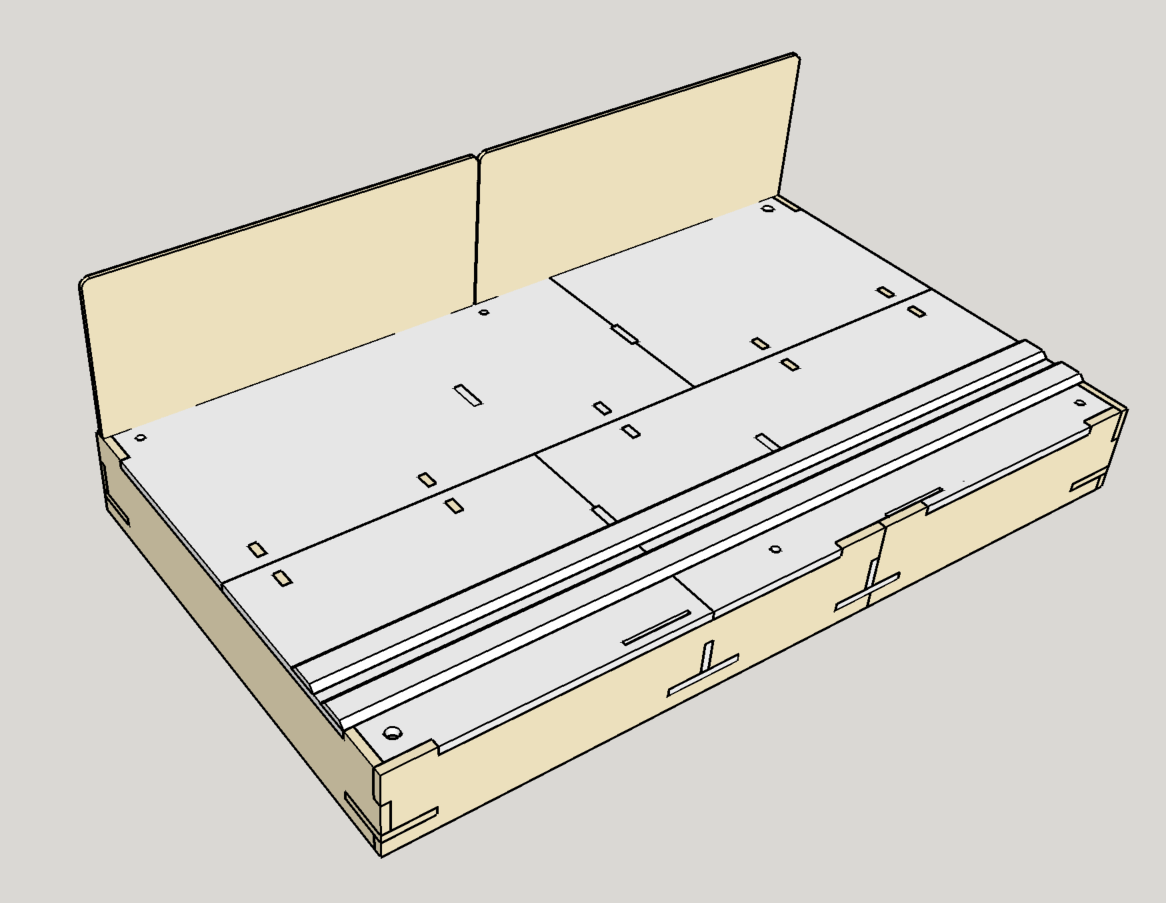 T-TRAK Double Straight Module, 24 5/16in (617.5mm) wide – Precision ...